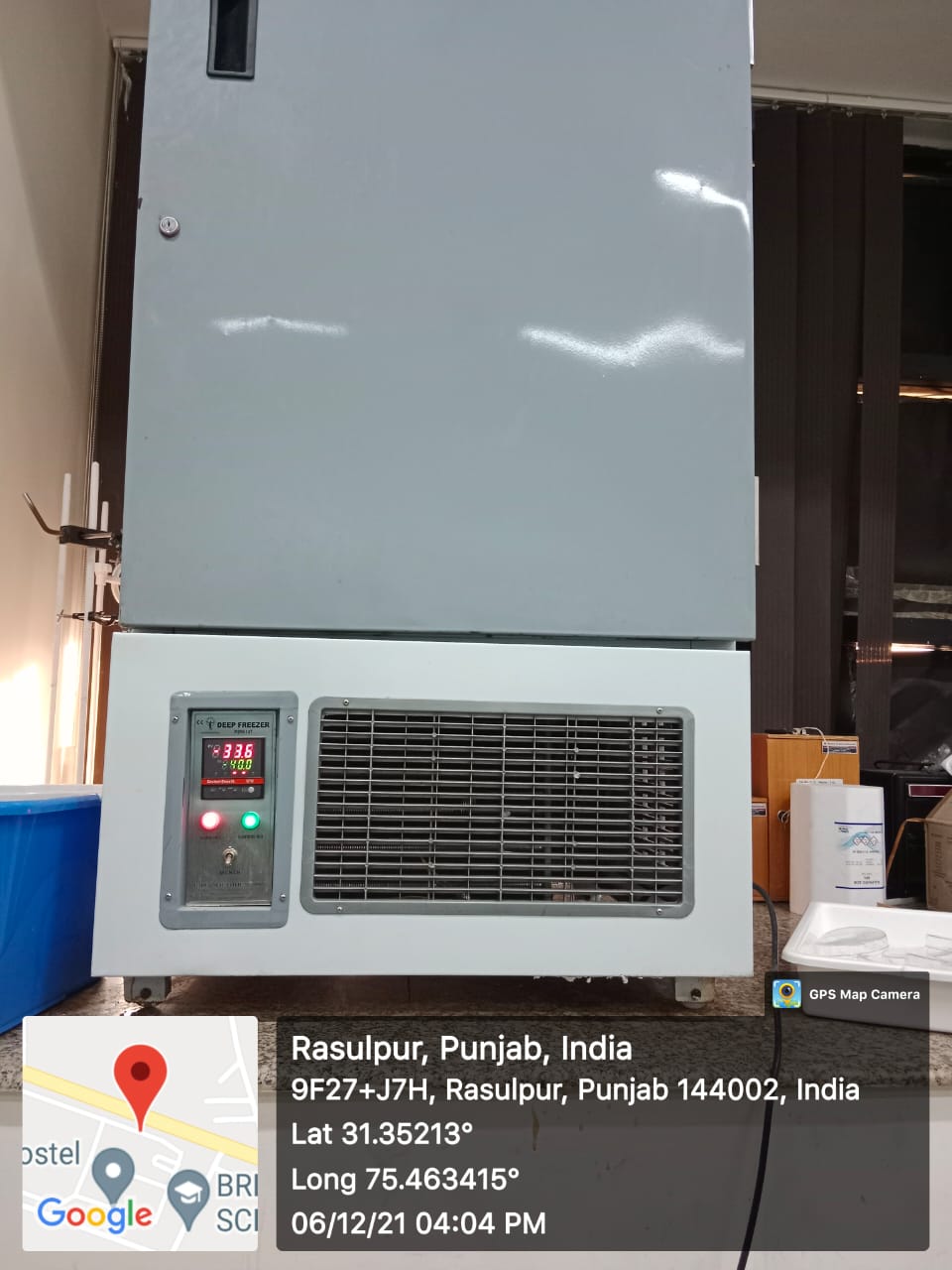 Deep Freezer-Food-Instrumentation-Lab-FST – I.K. Gujral Punjab ...