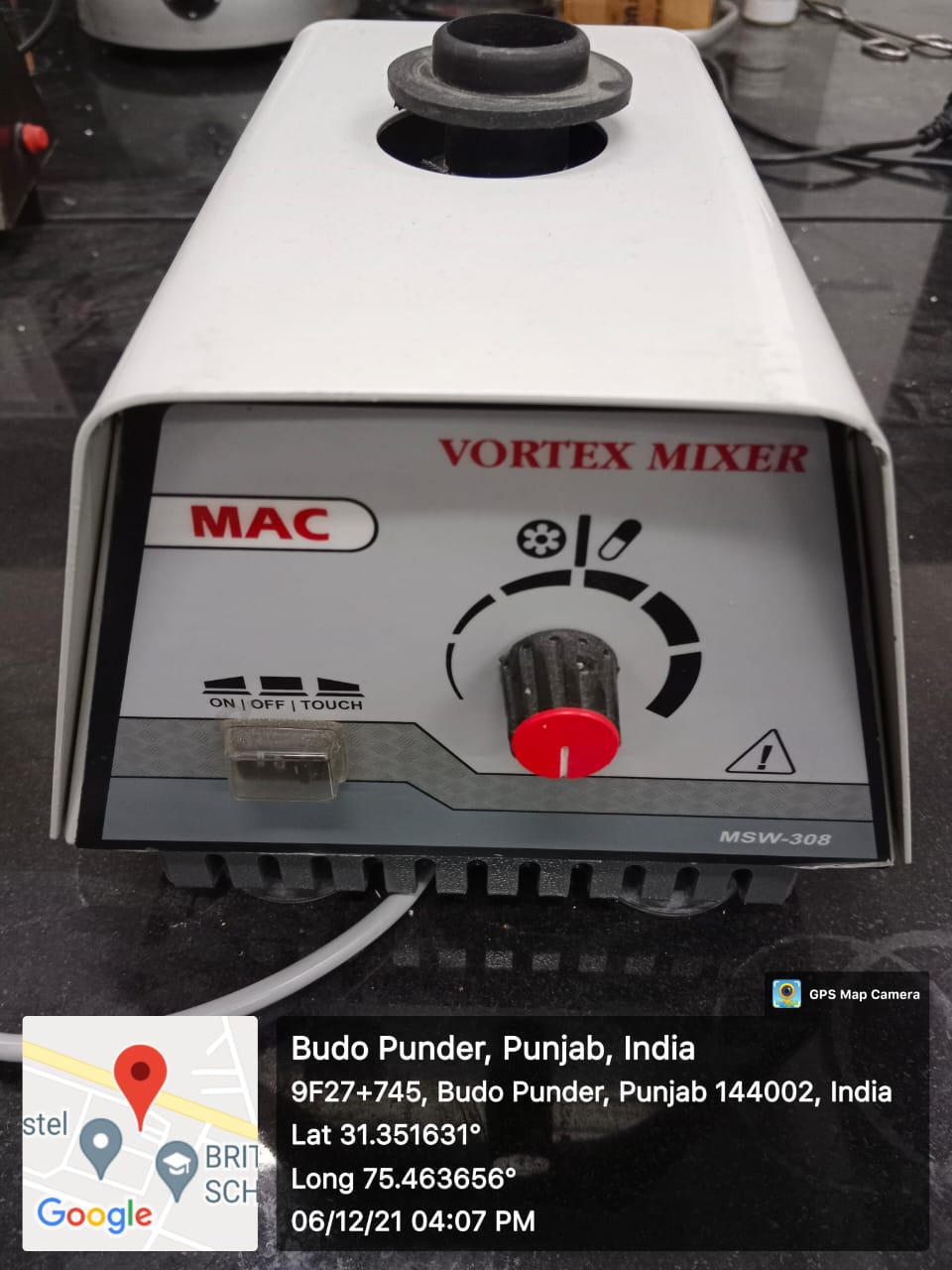 Vortex-Food-Instrumentation-Lab-FST – I.K. Gujral Punjab Technical University Jalandhar – Punjab