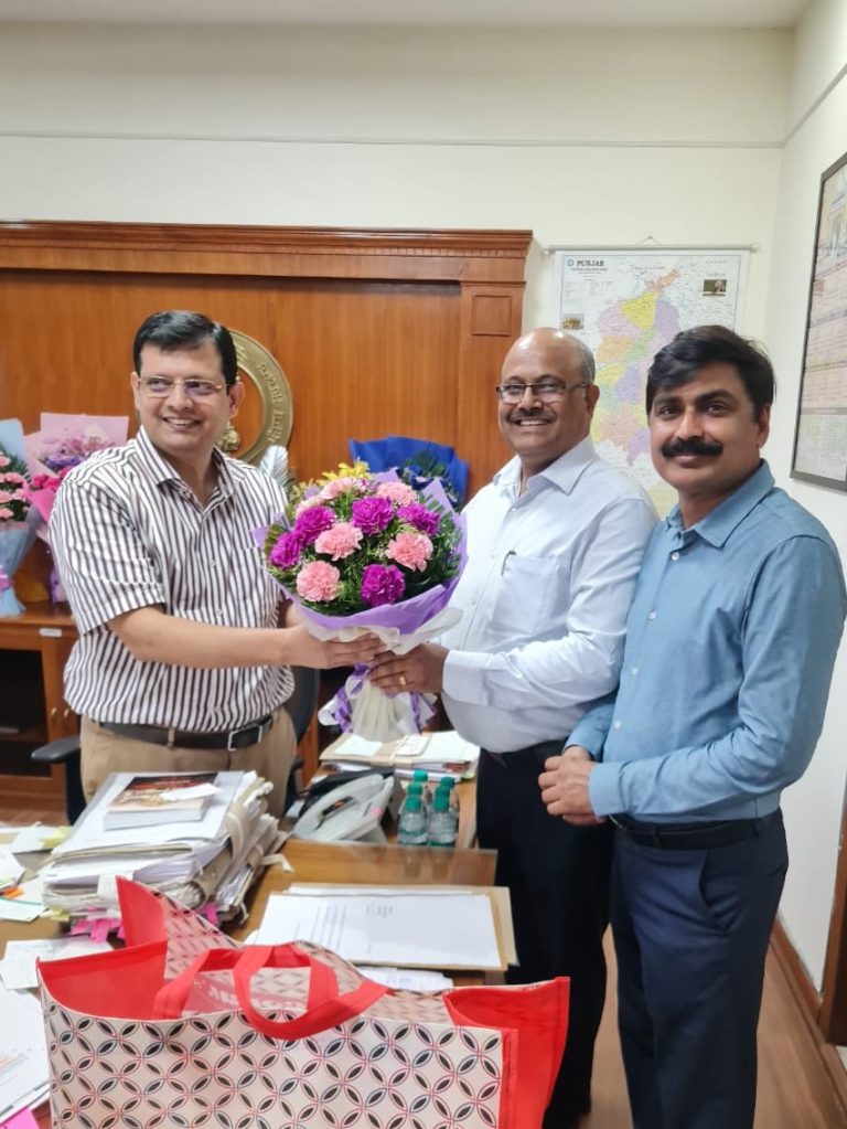 IKGPTU Vice Chancellor Dr. Susheel Mittal met Chief Secretary Anurag ...