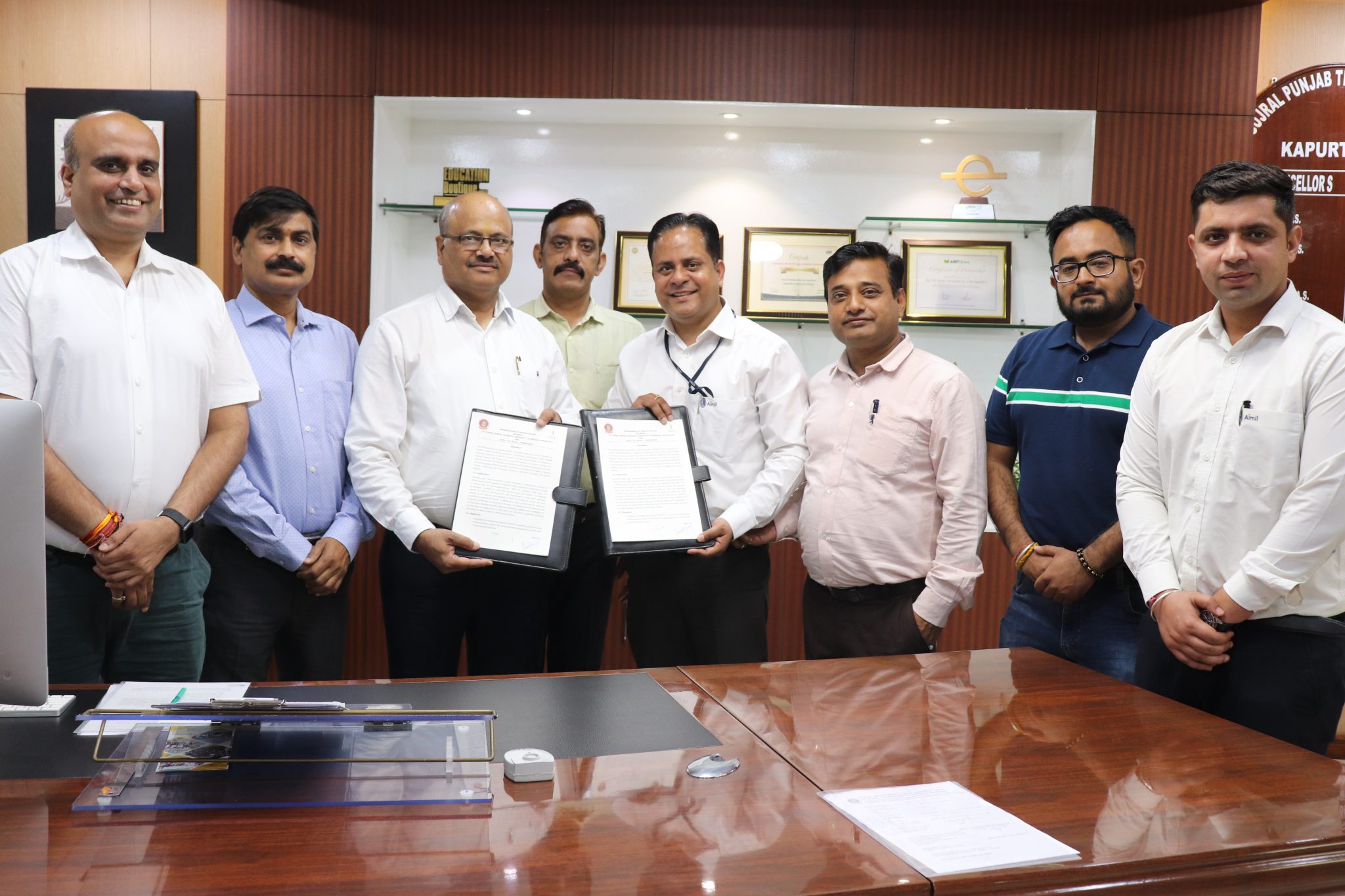 IKGPTU signed MoU with brand Aimil India Limited – I.K. Gujral Punjab ...