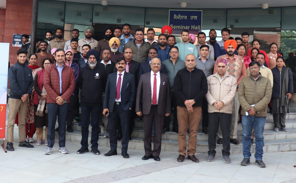 IKGPTU organized a Special session on the nationwide campaign Viksit Bharat 2047 at its Main ...