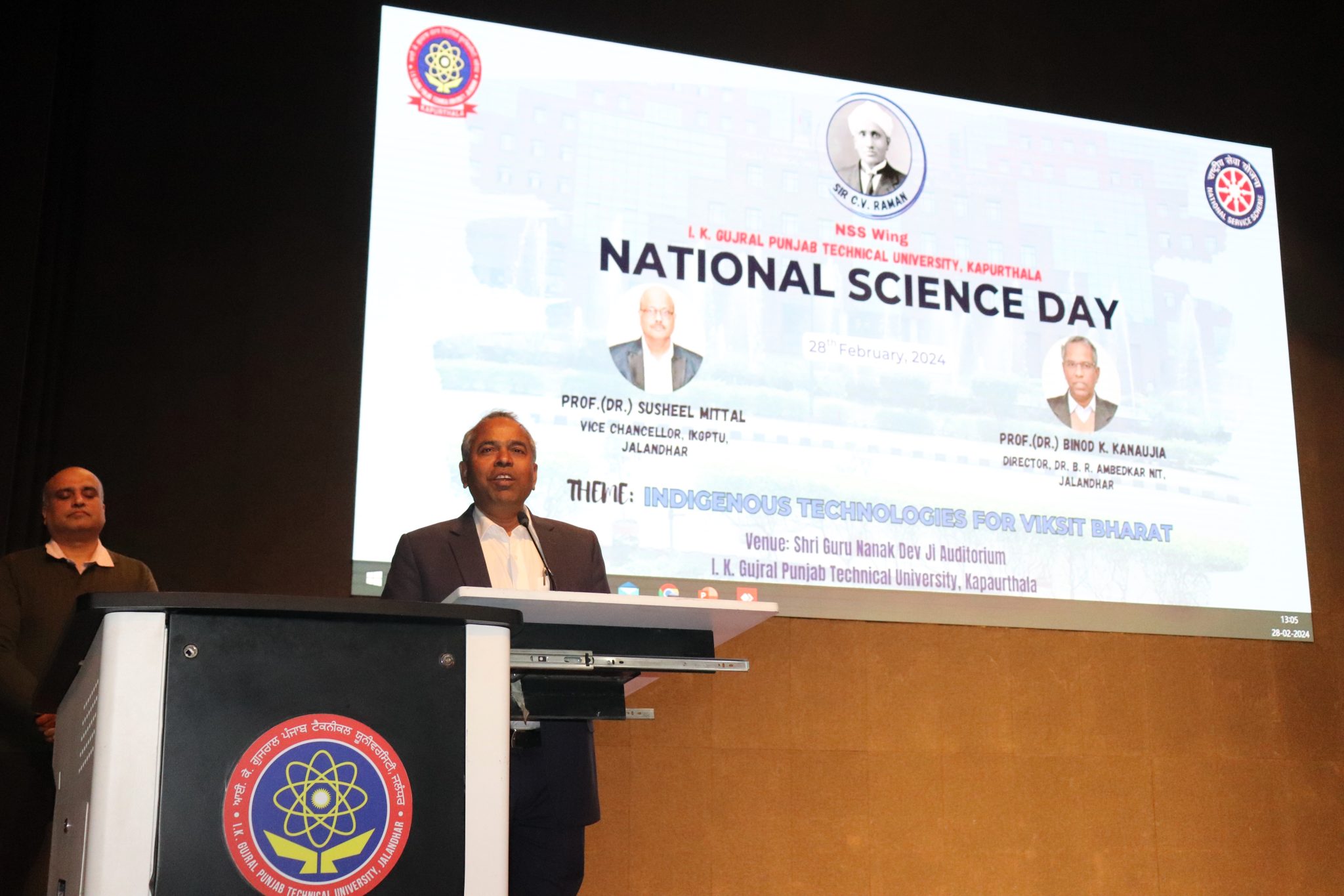 IKGPTU organized Two different programs on the theme “Indigenous Technology for Viksit Bharat ...