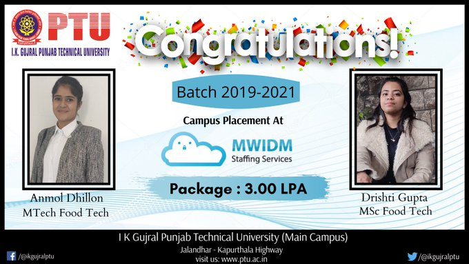 MWIDM-2021-Placement – I.K. Gujral Punjab Technical University ...