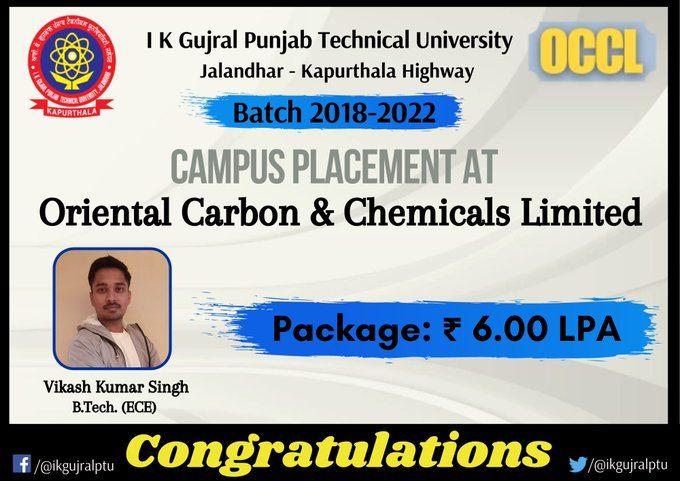 OCCL-2022-Placement-1 – I.K. Gujral Punjab Technical University ...