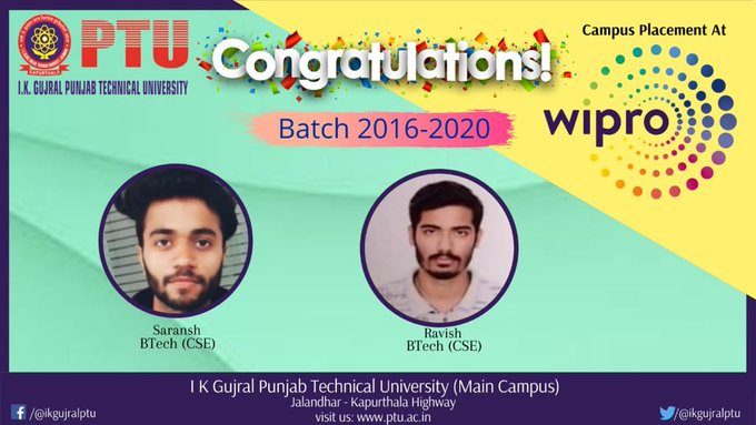 Wipro-2020-Placement – I.K. Gujral Punjab Technical University ...