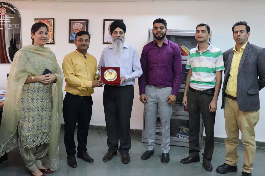 Academician from Nottingham Trent University UK visited IKGPTU’s Civil Engineering Department ...