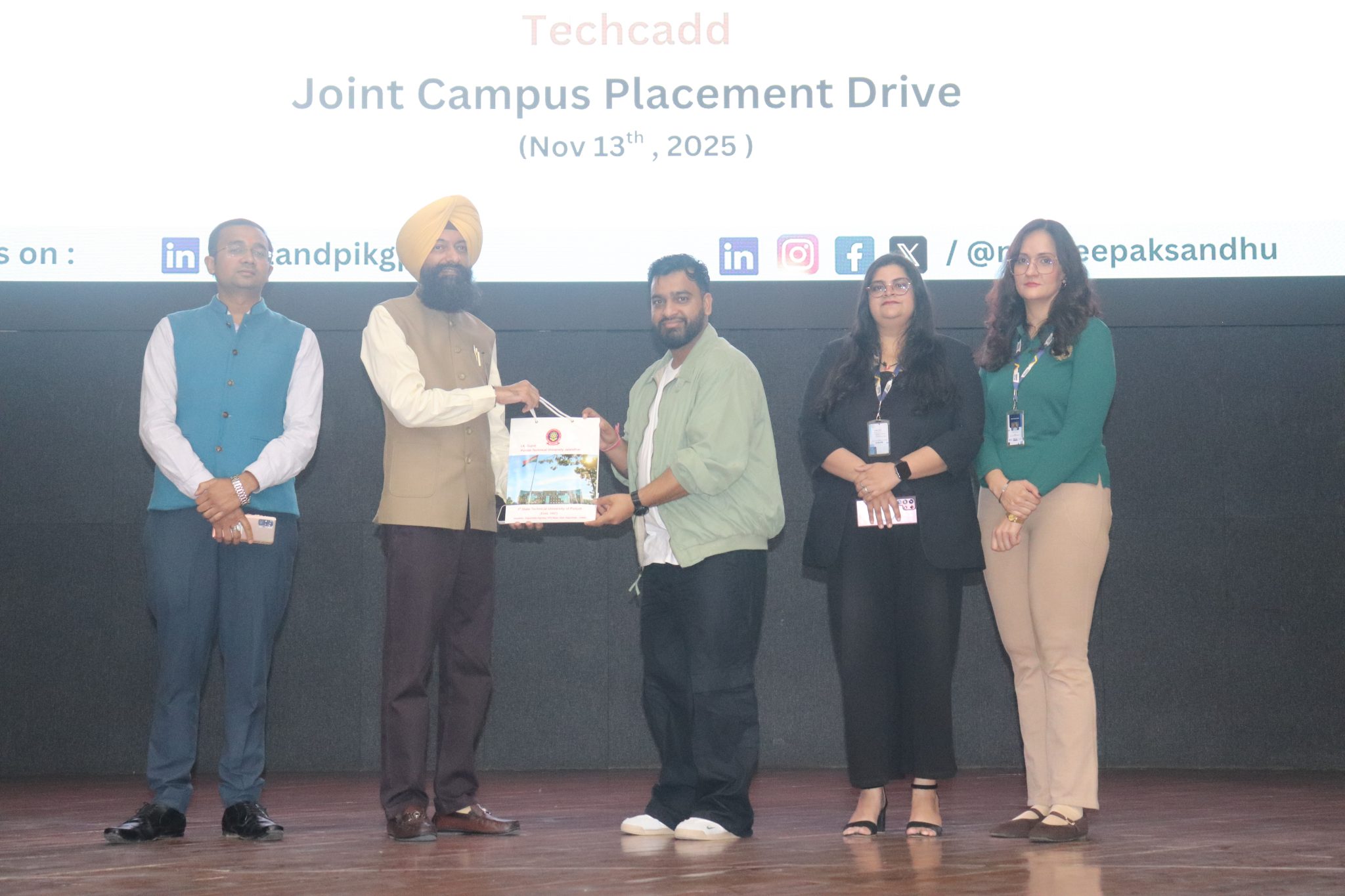 Techcadd | Joint Campus Placement Drive at IKGPTU – I.K. Gujral Punjab ...